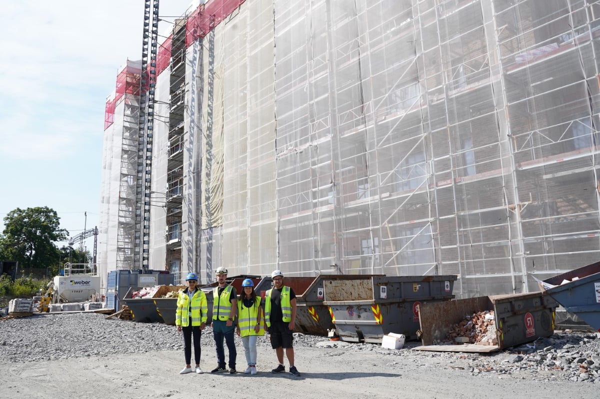 Norsk Wavin er komplett leverandør av avløpssystemet til Meierihagen