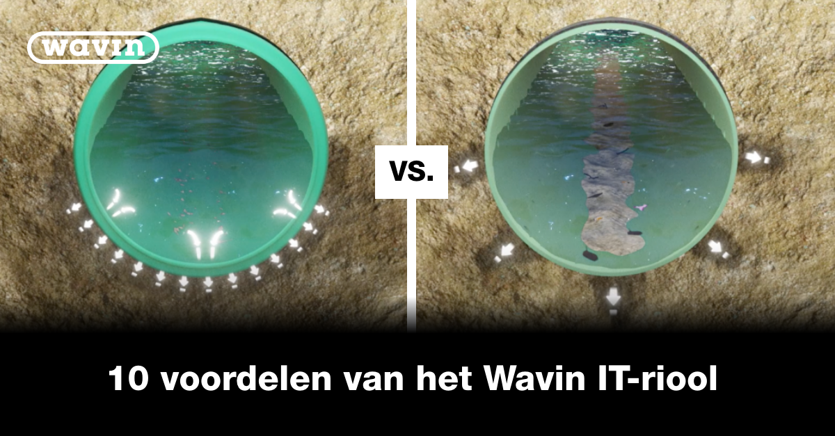 Ontdek de voordelen van het Wavin Infiltratie Transport Riool