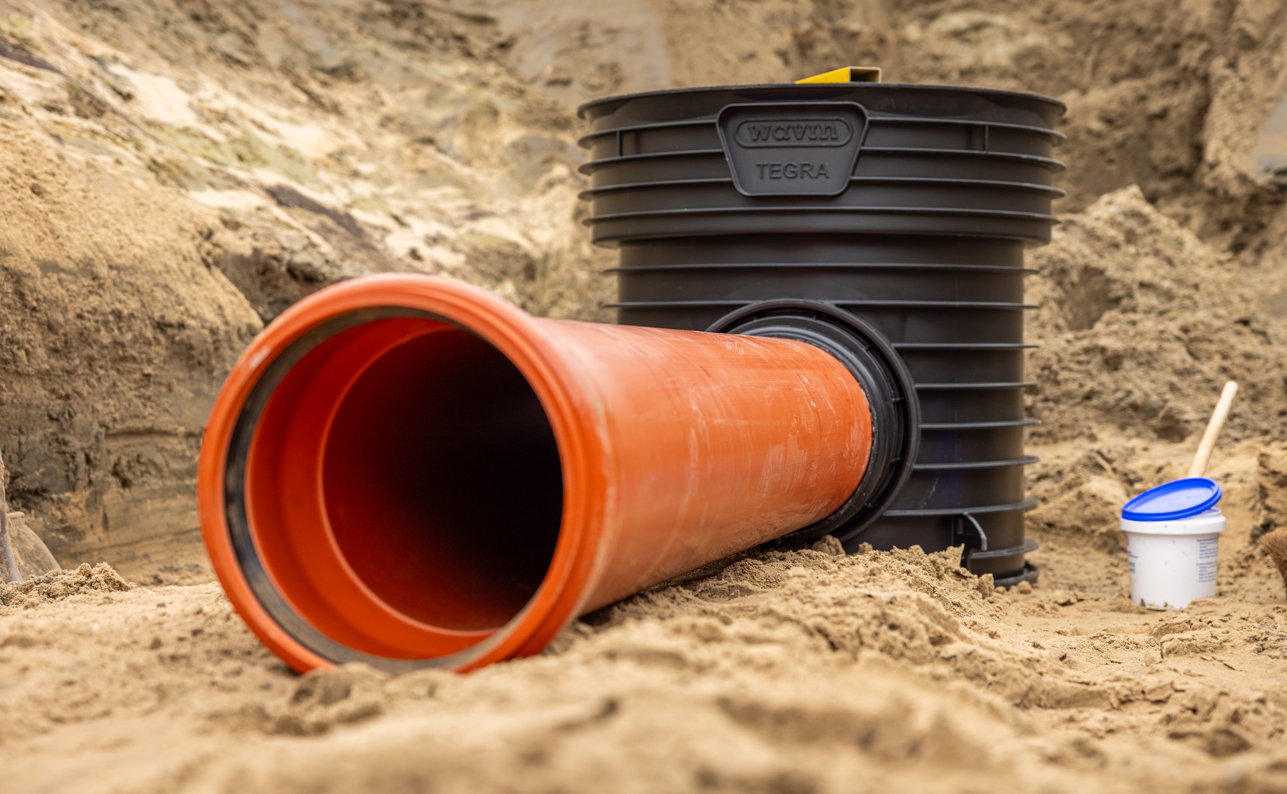 The NEW Wavin Tegra 600 LC: A breakthrough in sustainable sewer ...