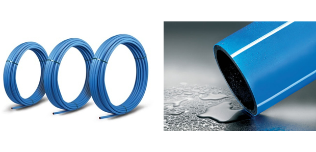 Wavin PE rør er mærket med to trykklasser